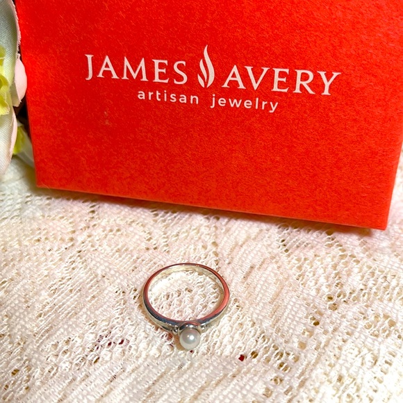 James Avery | Jewelry | James Avery Ring Vintage Pearl Stackable Dainty ...